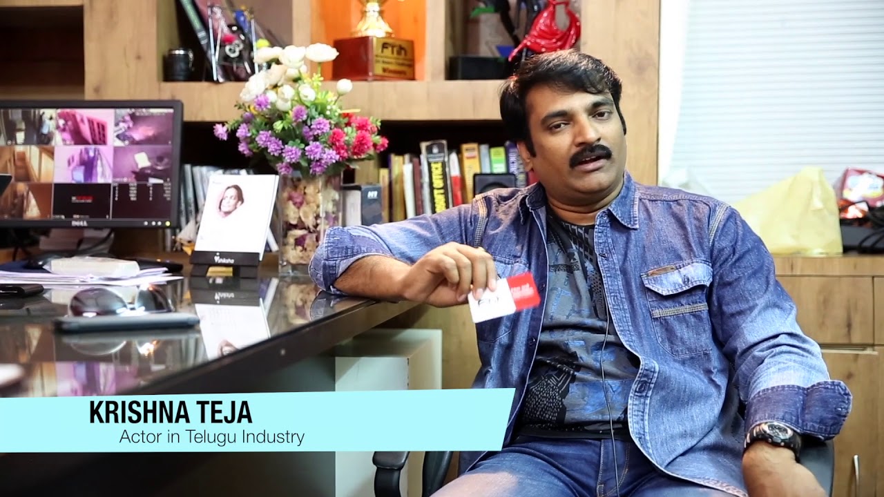 Actor Krishna Teja about Best Film School in Hyderabad || FTIH Film ...