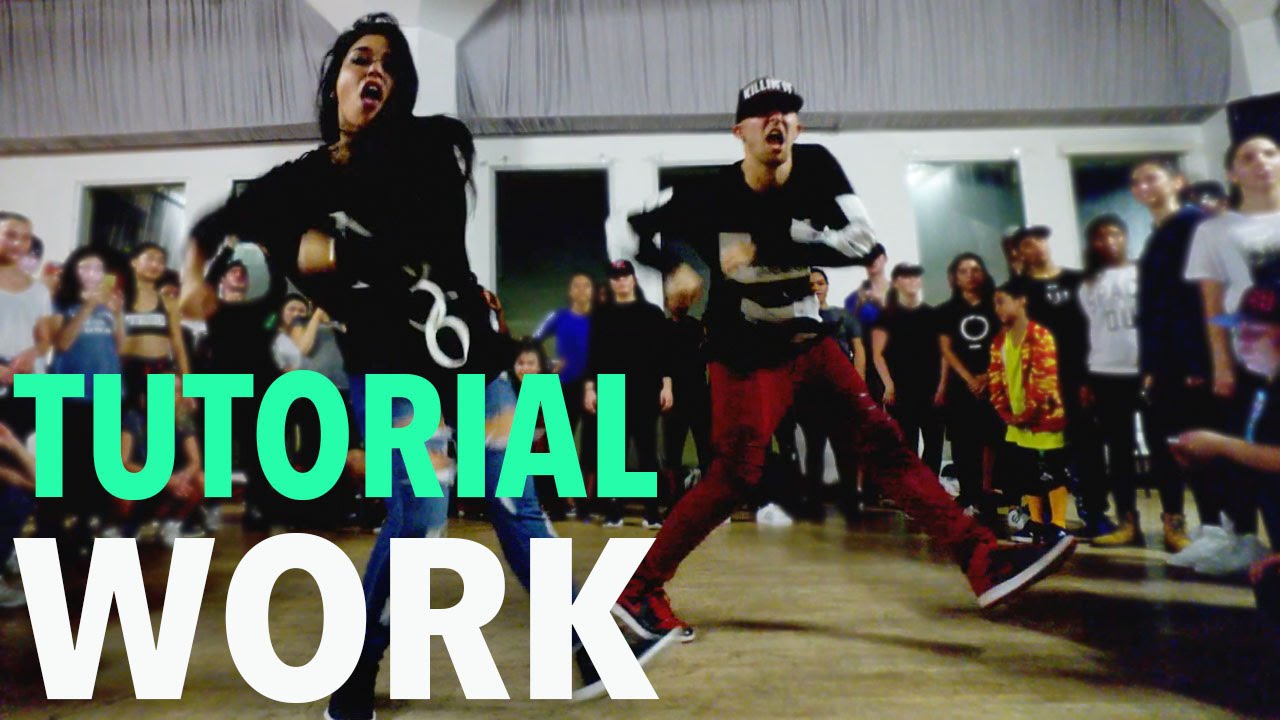 "WORK" - Rihanna Dance TUTORIAL | @MattSteffanina Choreography (# ...