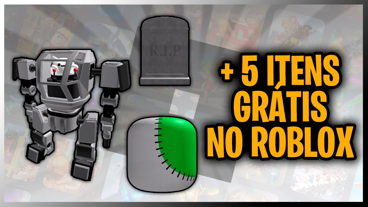 COMO PEGAR SKIN DE GATO ROBÔ + 7 ITENS GRÁTIS AGORA NO ROBLOX POR TEMPO ...