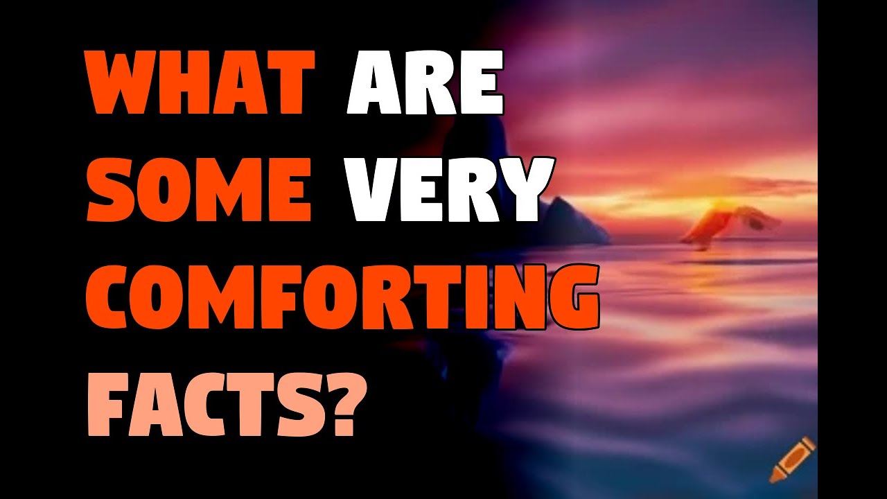 What are some VERY comforting facts? - YouTube