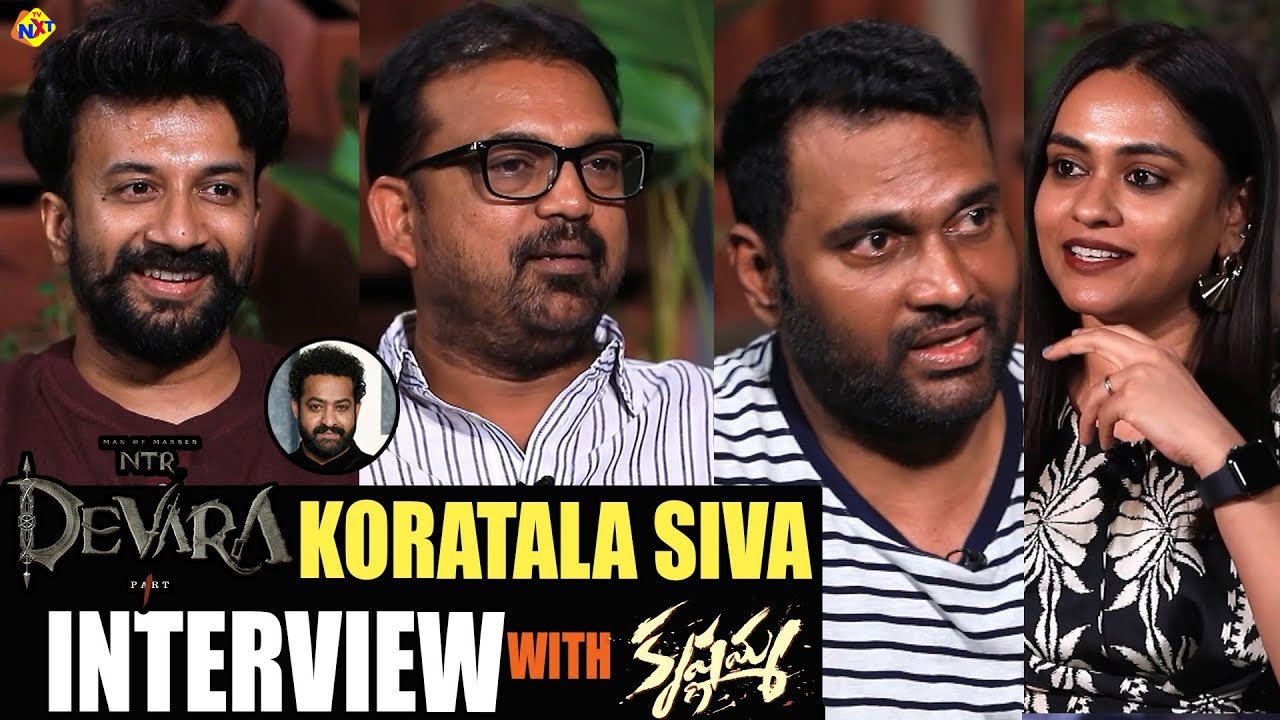 Krishnamma Team Interview | Satya Dev | Koratala Siva | V V Gopala ...