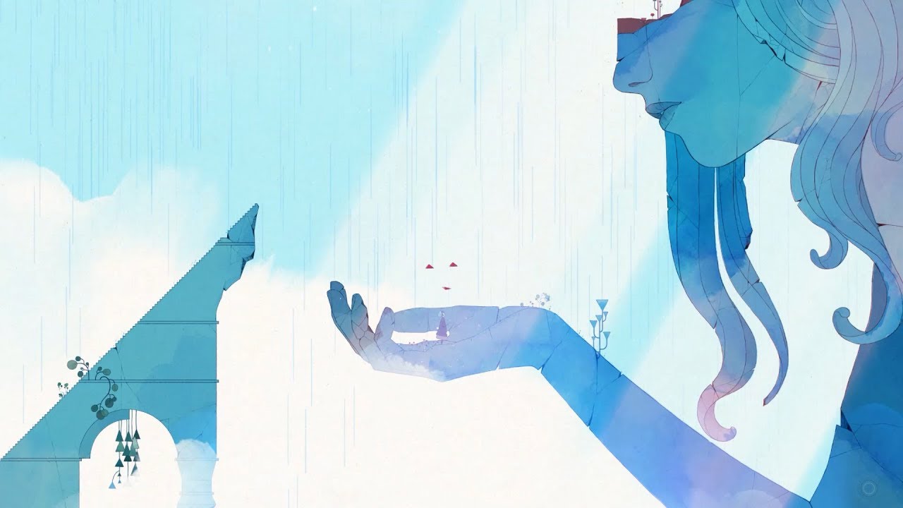 GRIS (Full Game) - Chapter Three: Blue - YouTube