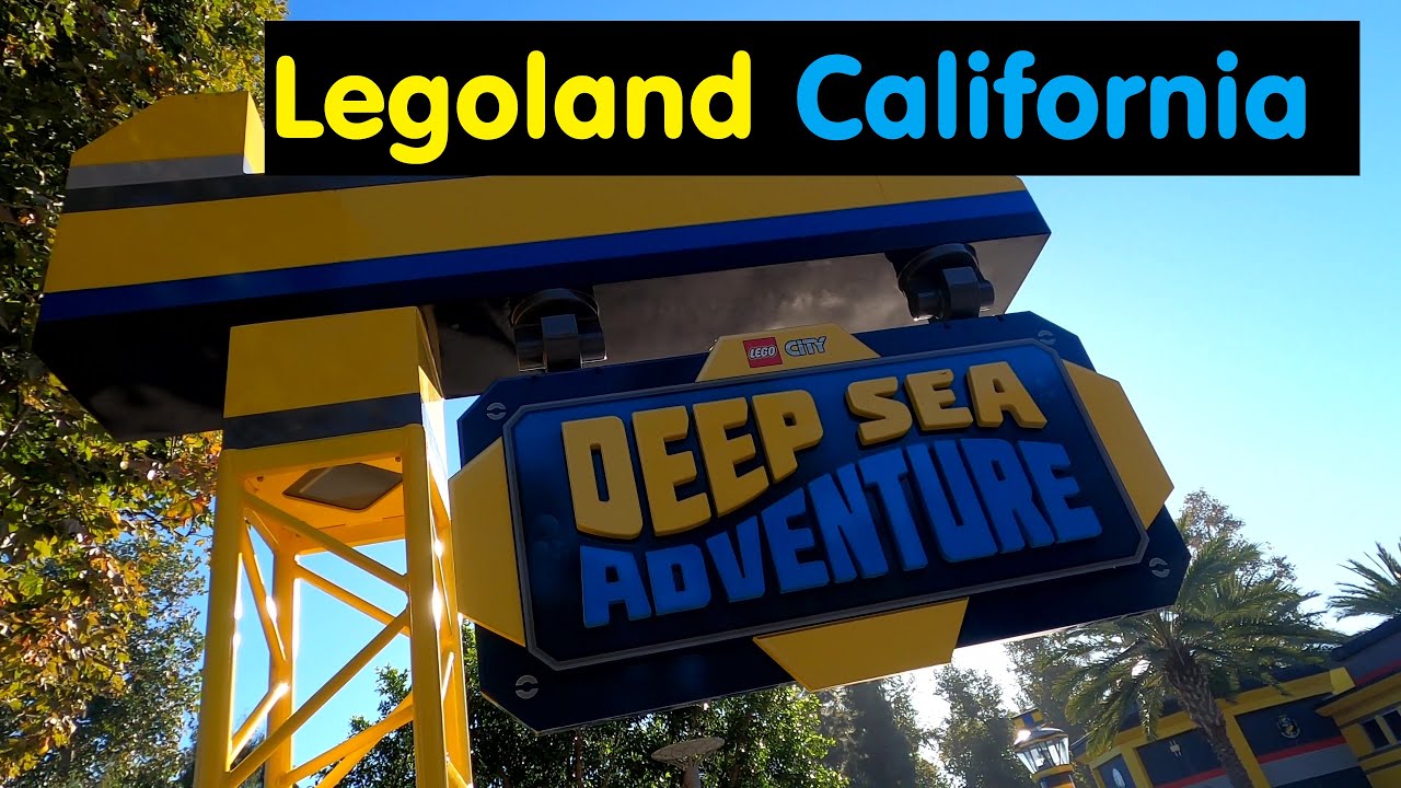 Legoland California | Deep Sea Adventure And Pab Wall | Lego Models And ...