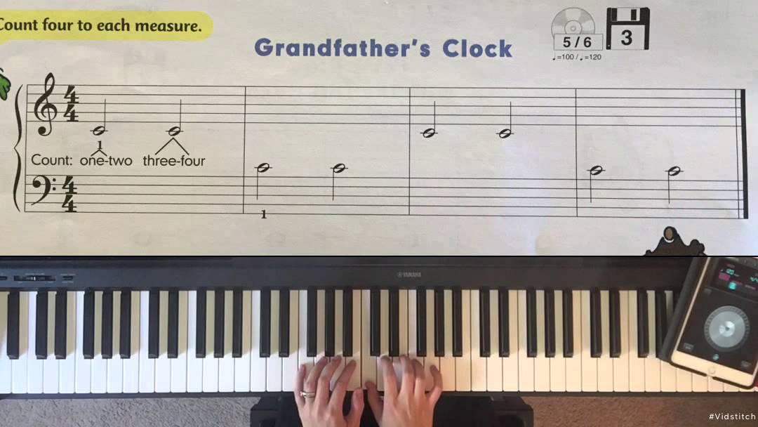 Middle C as Half Notes - YouTube