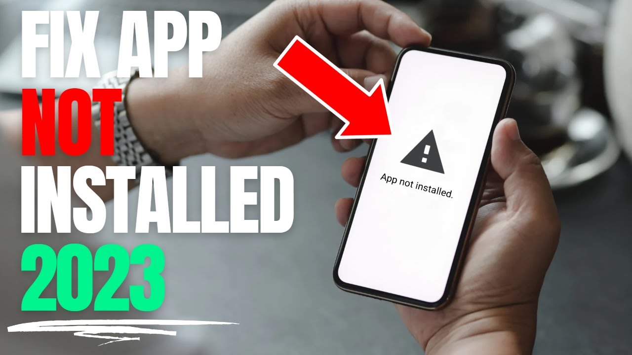 How to Fix App Not Installed Android apk (Quick & Easy) - YouTube