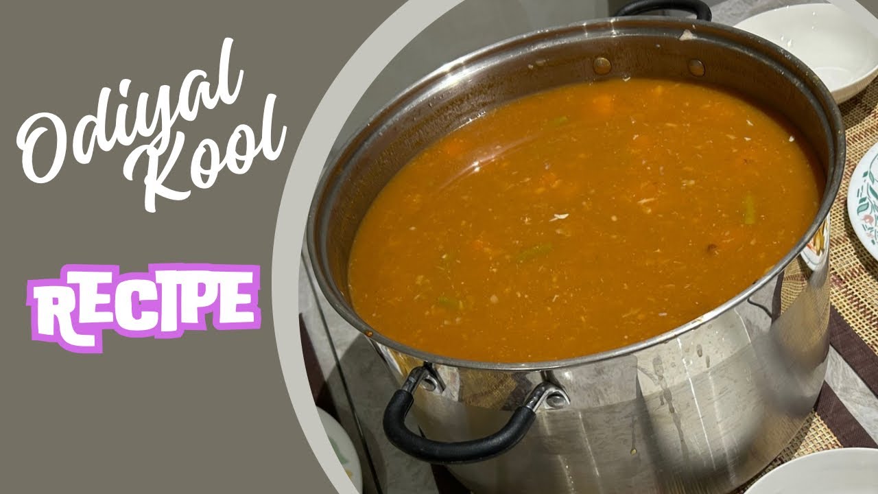 Odiyal kool recipe | Suba’s Kitchen UK - YouTube