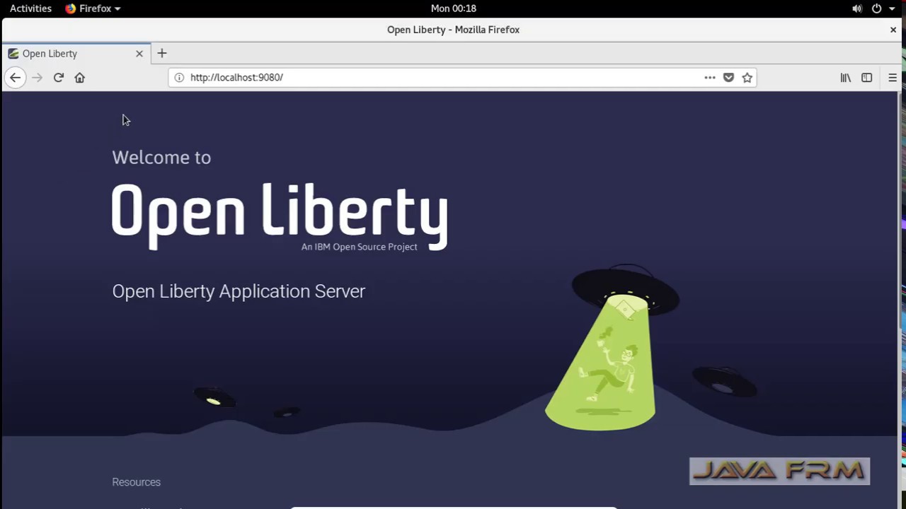 Open Liberty 18 Application Server installation on Suse Linux ...