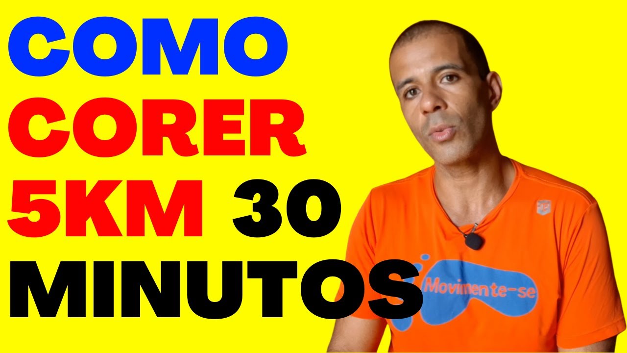 COMO CORRER 5KM EM 30 MINUTOS - YouTube