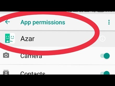 Fix Azar Problem Solve || And All Permission Allow Azar App in Xiaomi ...