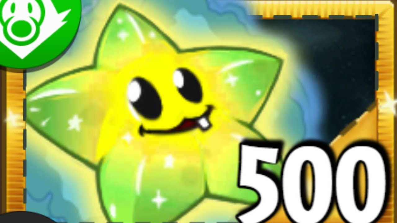 Meet the SHOOTING STARFRUIT! Plant vs. Zombies 2 fan-game - YouTube