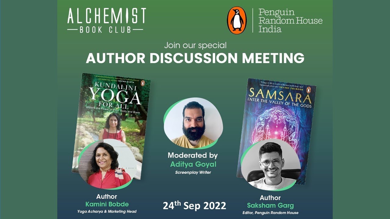 Author Discussion on the theme 'Spirituality & Fantasy' with Kamini ...