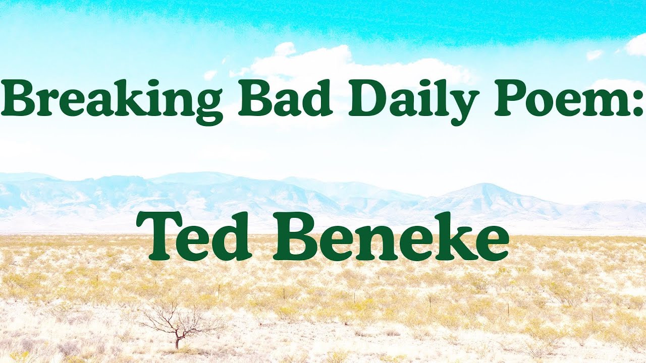 Breaking Bad Daily Poem: Ted Beneke - YouTube