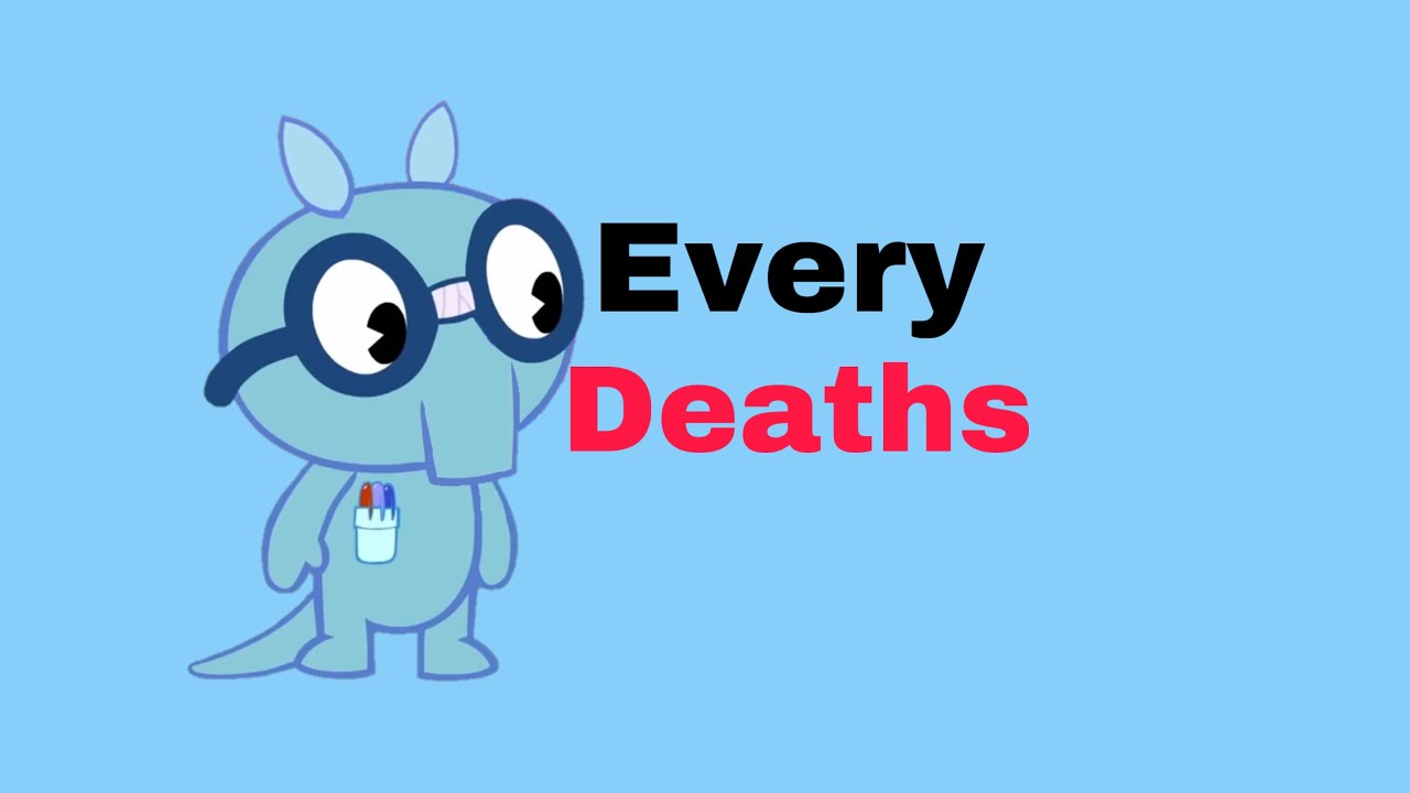 Every Time Sniffles has died (HTF) (no smoochie) - YouTube
