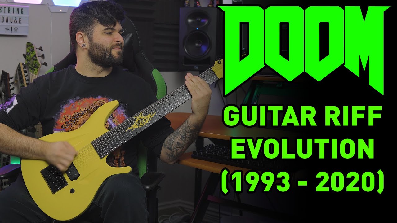 DOOM Guitar Riff Evolution Chords - Chordify