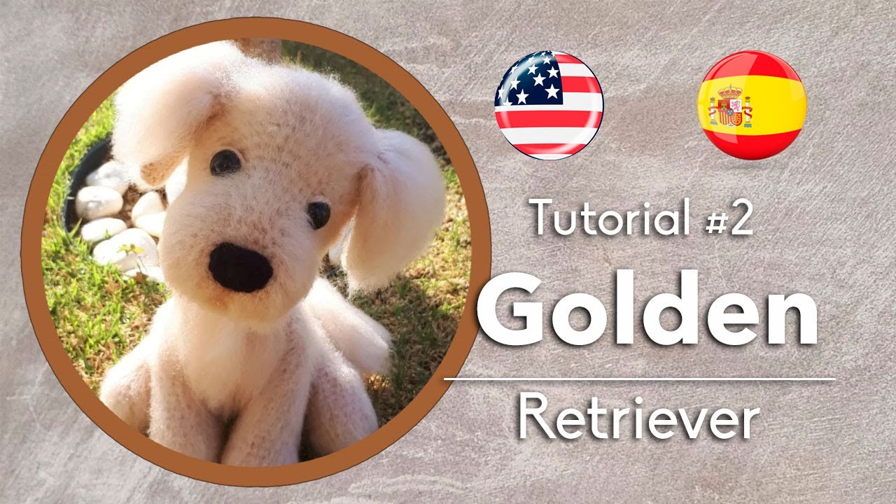 Golden Retriever Amigurumi - YouTube
