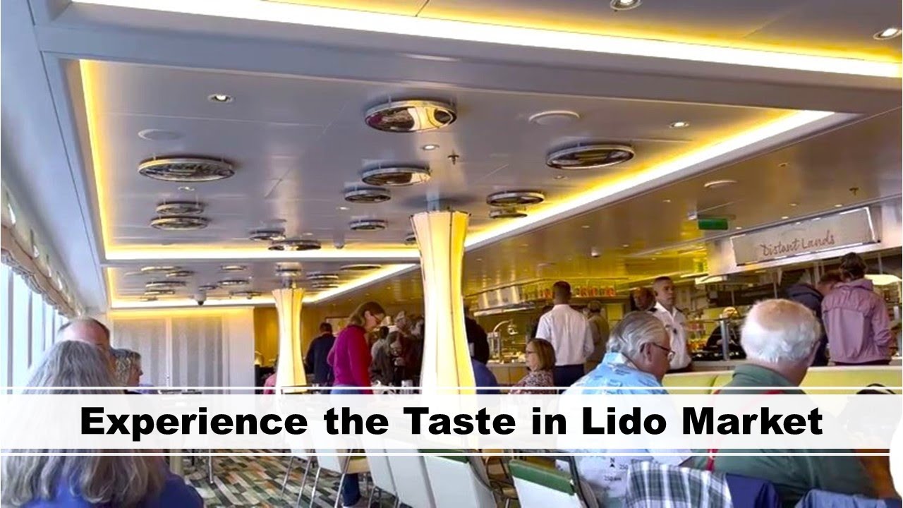 Experience the Taste in Lido Market | Koningsdam Holland America Line - YouTube