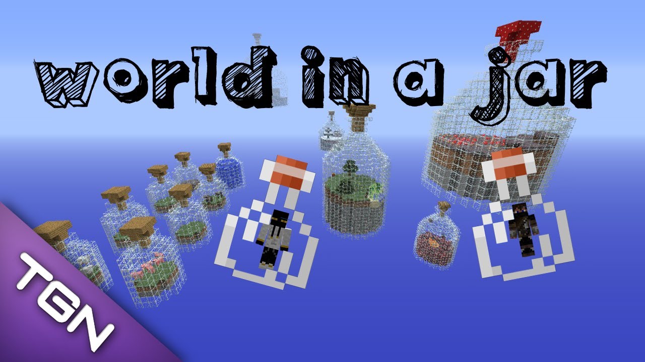 Minecraft - World in a Jar Survival Map in Coop #01 - YouTube
