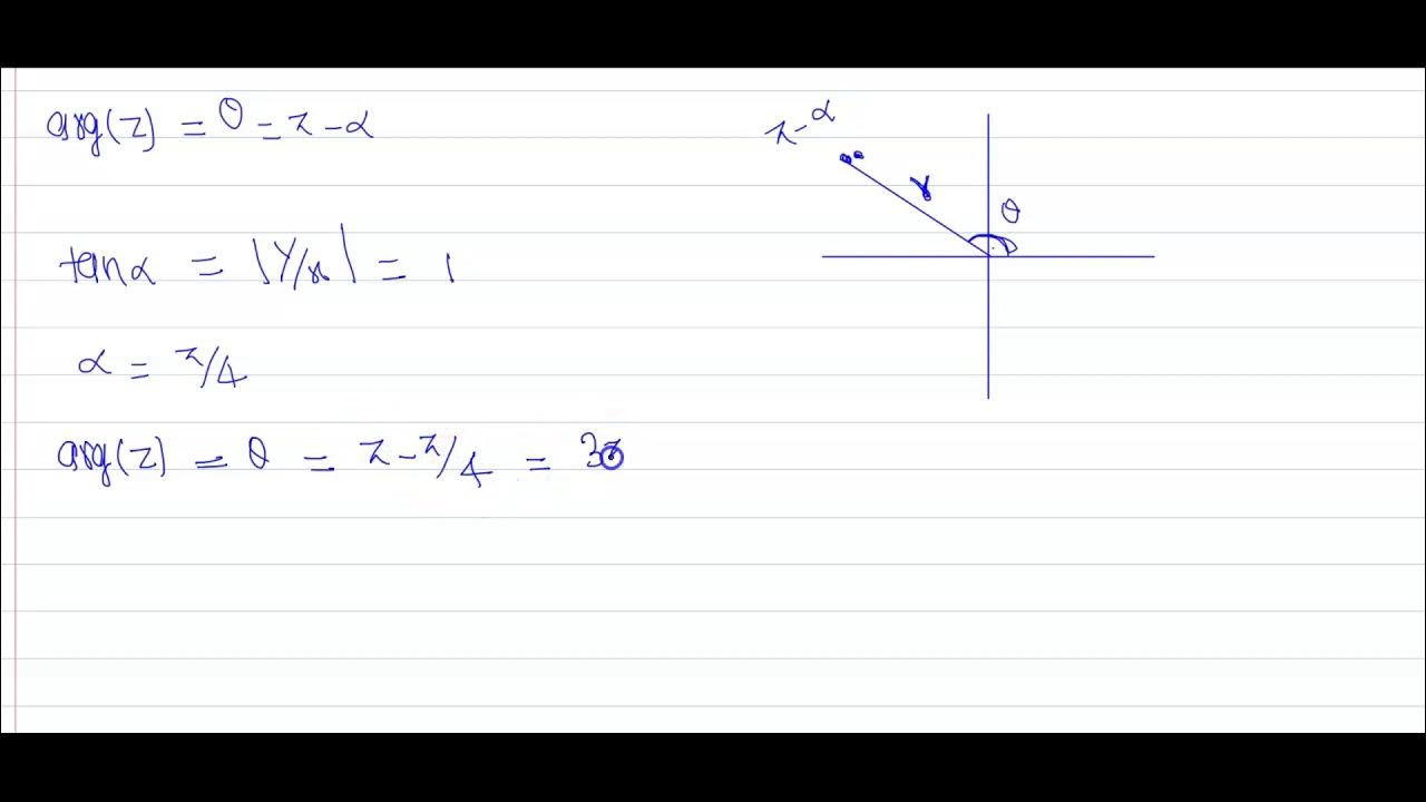Find the modulus and argument of each of the following complex numbers and hence express each ...