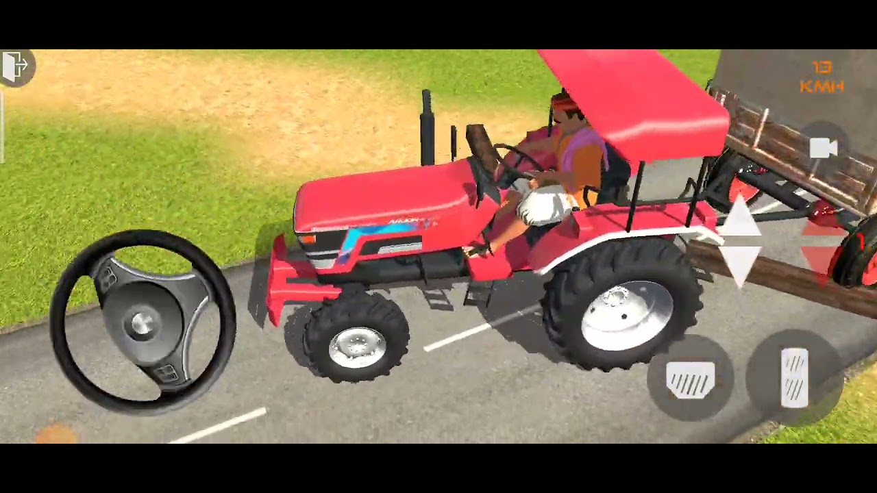 Indian tractor simulator 3D game || Tractor wala game || Tractor games ...