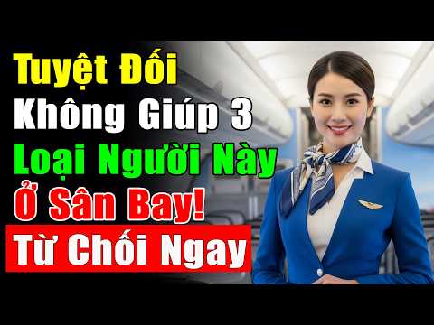 Chiêu Trò Lừa Đảo Sân Bay Mới Nhất: Đừng Bao Giờ Giúp Đỡ 3 Loại Người Này! [SỰ THẬT TÀN KHỐC]