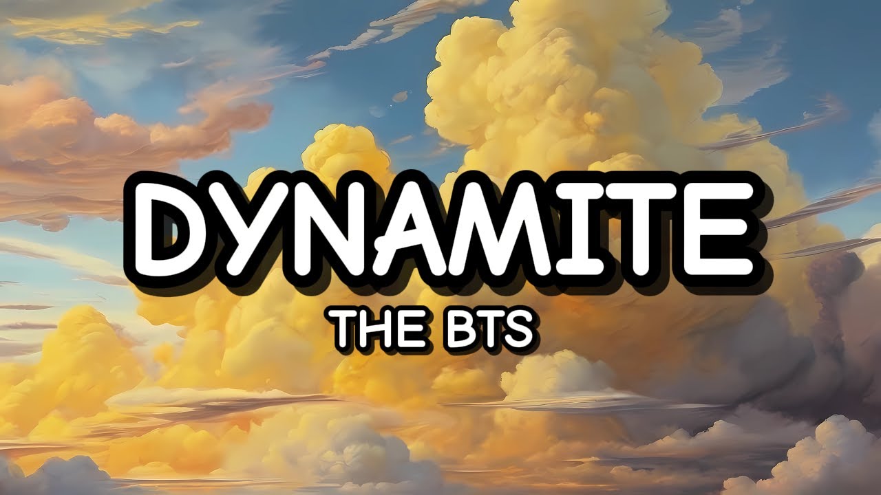 BTS - Dynamite (Lyrics) - YouTube