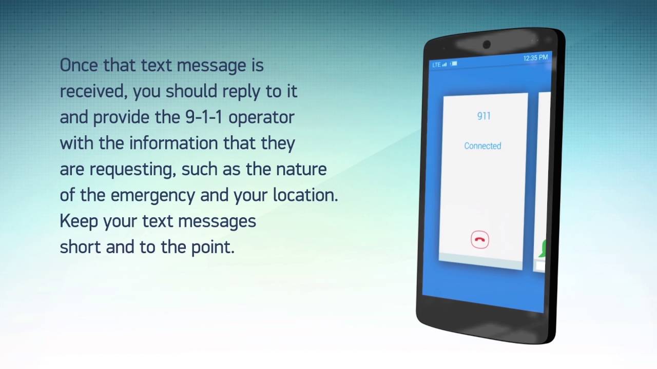 How to Make a T9-1-1 Call - YouTube