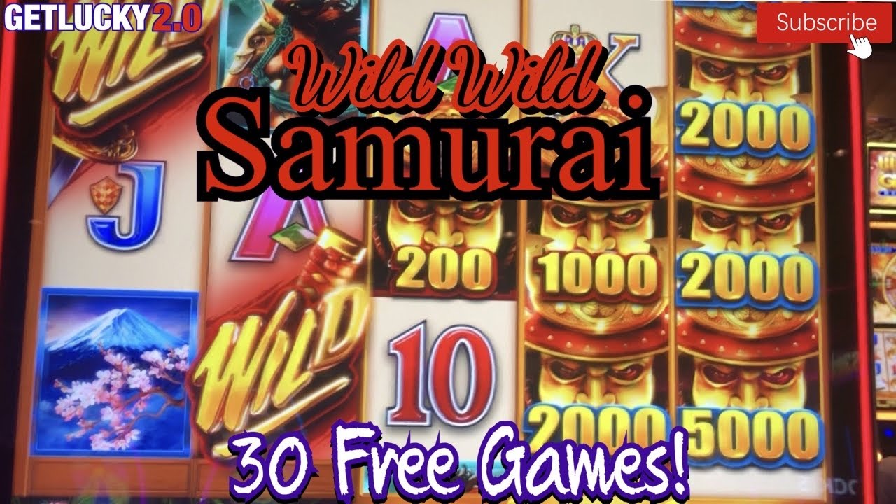 Wild Wild Samurai 30 Free Games 🎰 - YouTube