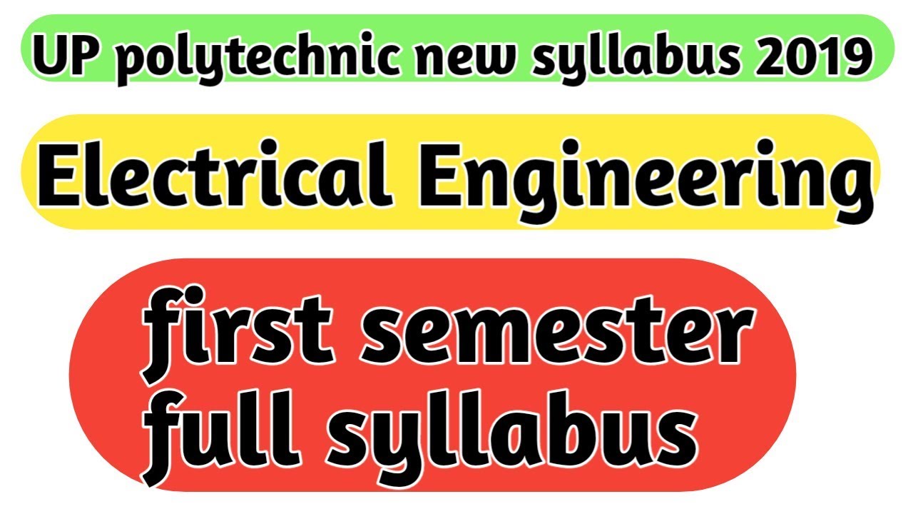 up Polytechnic First Semester Electrical Syllabus first Semester up-polytechnic-first-semester-electrical-syllabus-first-semester