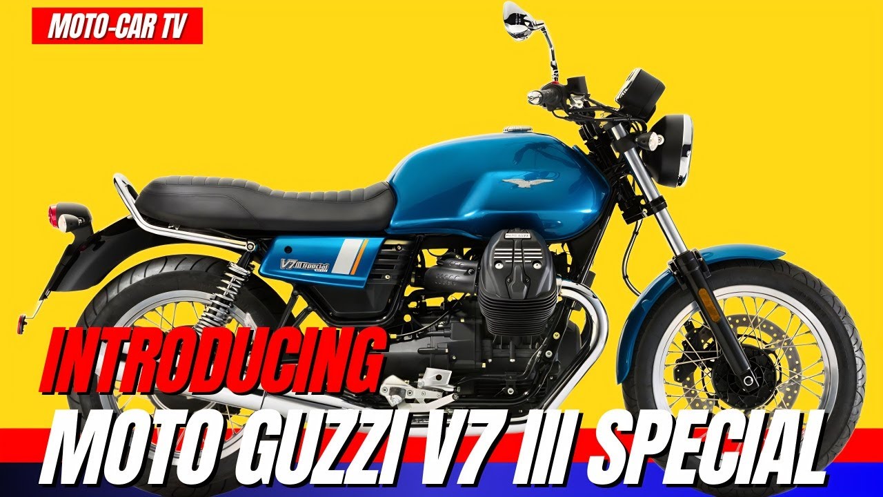 Moto Guzzi V7 III Special | Classic Italian Style | MOTO-CAR TV - YouTube