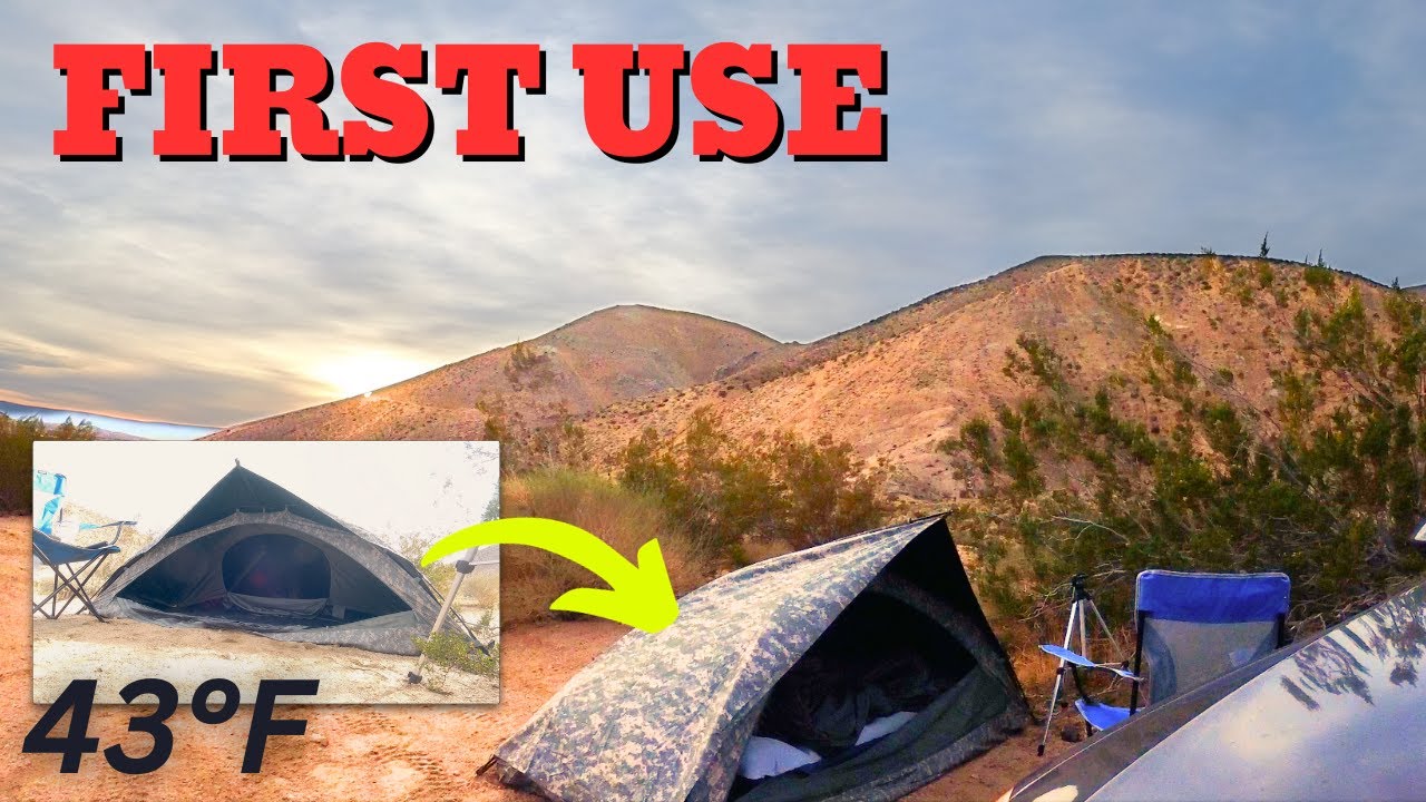 US Army Improved Combat Shelter and Modular Sleep System - first use ...