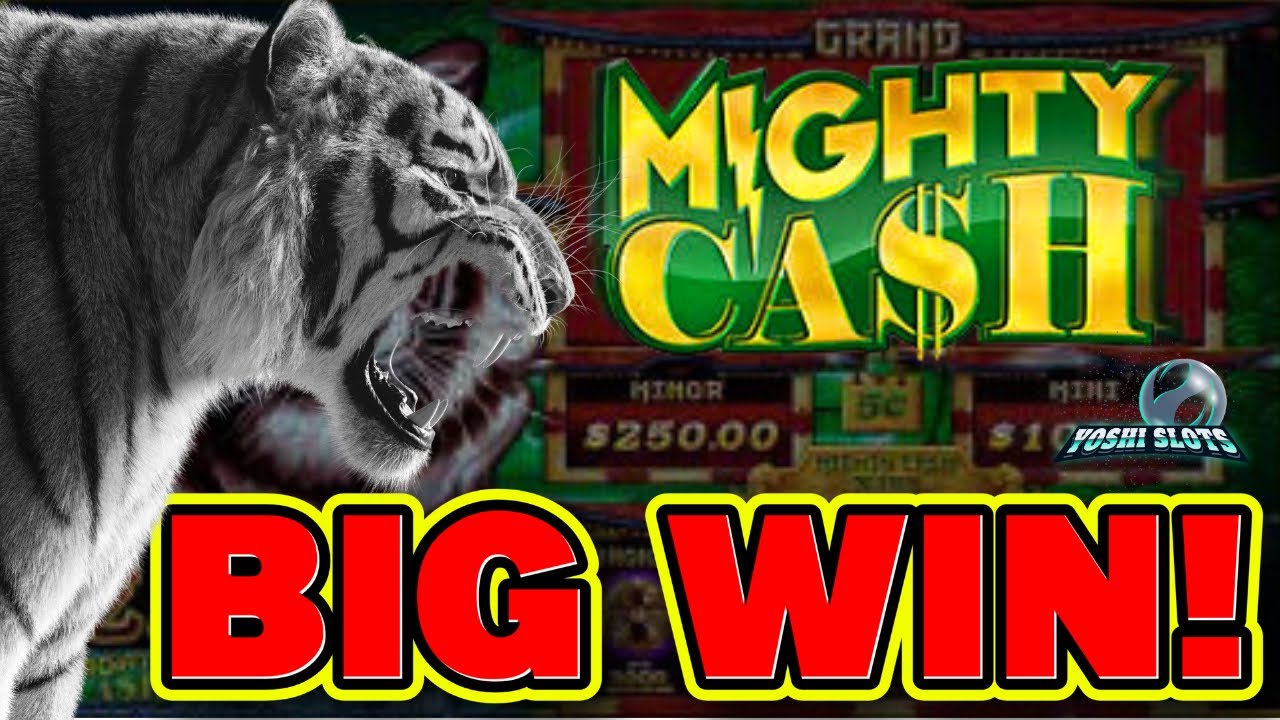 BIG WIN on MIGHTY CASH!!! ROOOOAAAAARR!! - YouTube