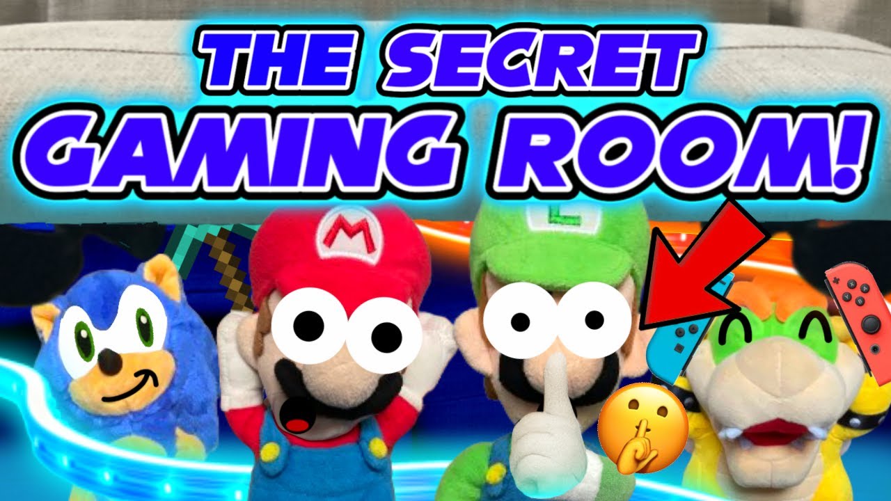 Mario and Friends: The Secret Gaming Room! - YouTube