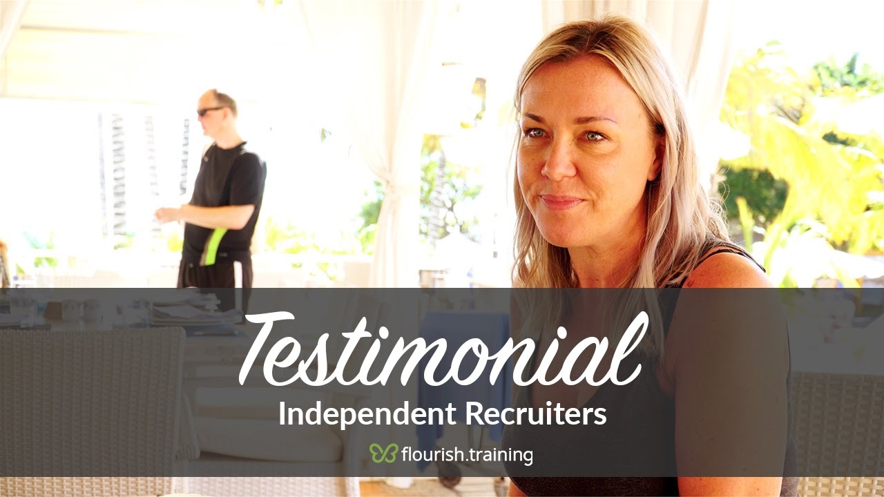 Independent Recruiter testimonial - YouTube
