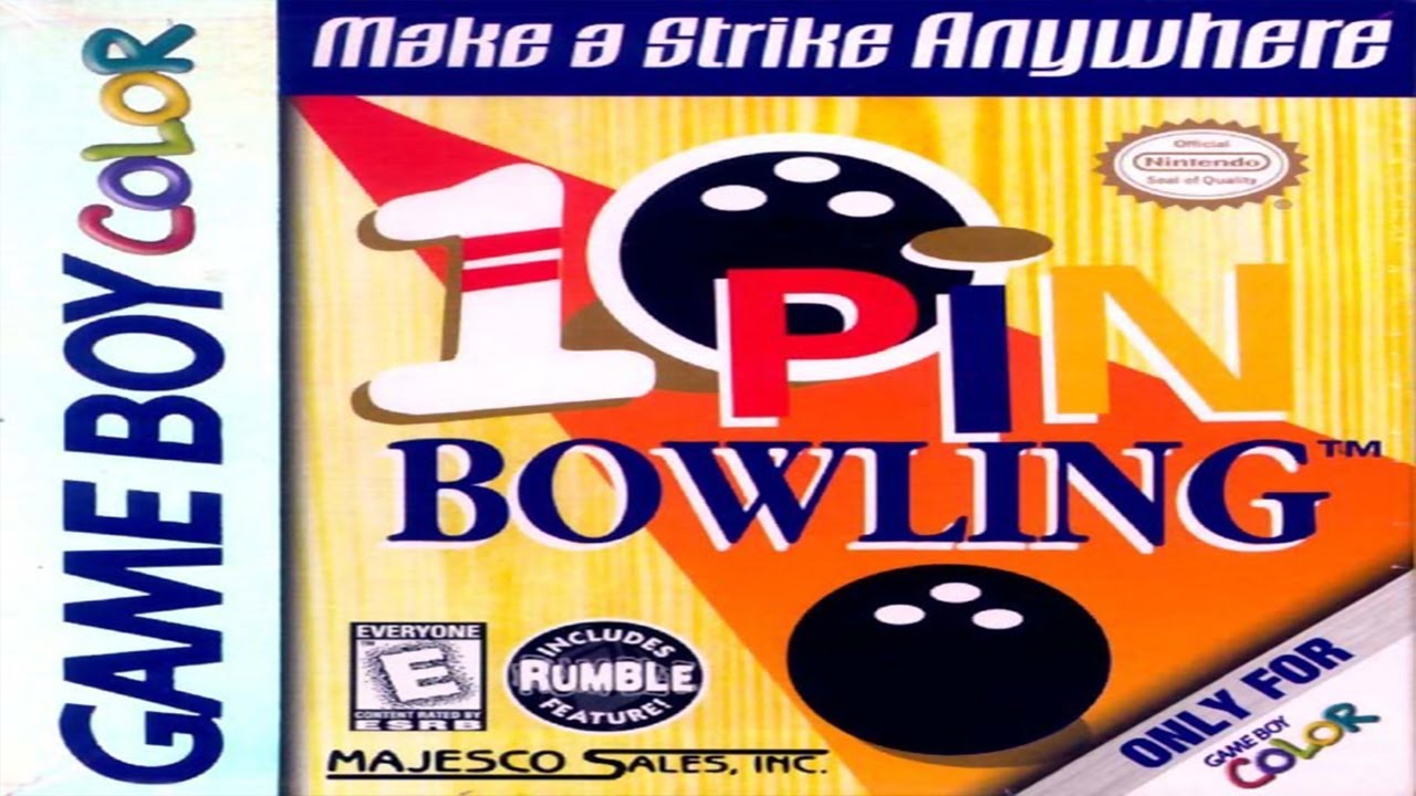 10 Pin Bowling Gameplay - Game Boy Color - YouTube