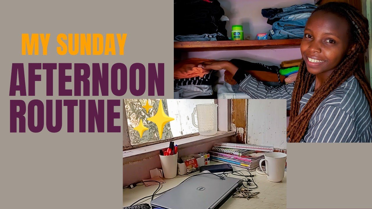 My Sunday afternoon ROUTINE in UON HOSTELS//Preparing For the week ...
