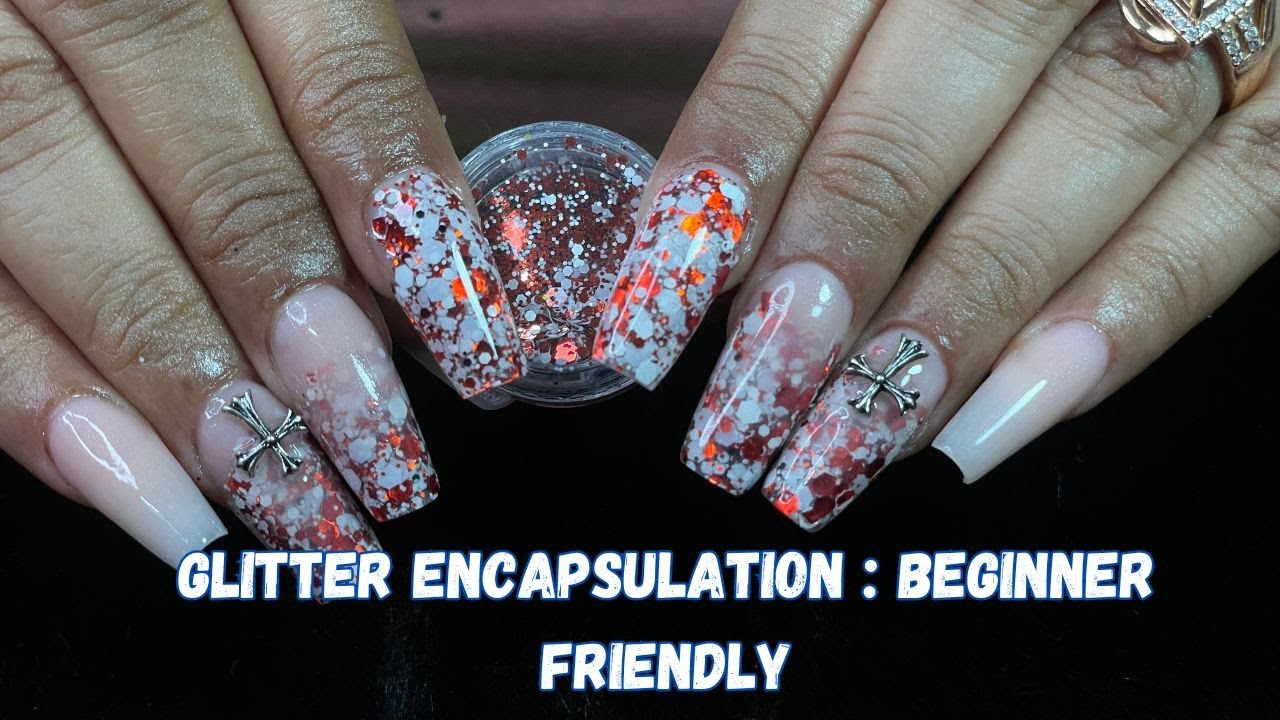 Glitter Ombre / Glitter Encapsulation कैसे करें | Beginner Friendly ...