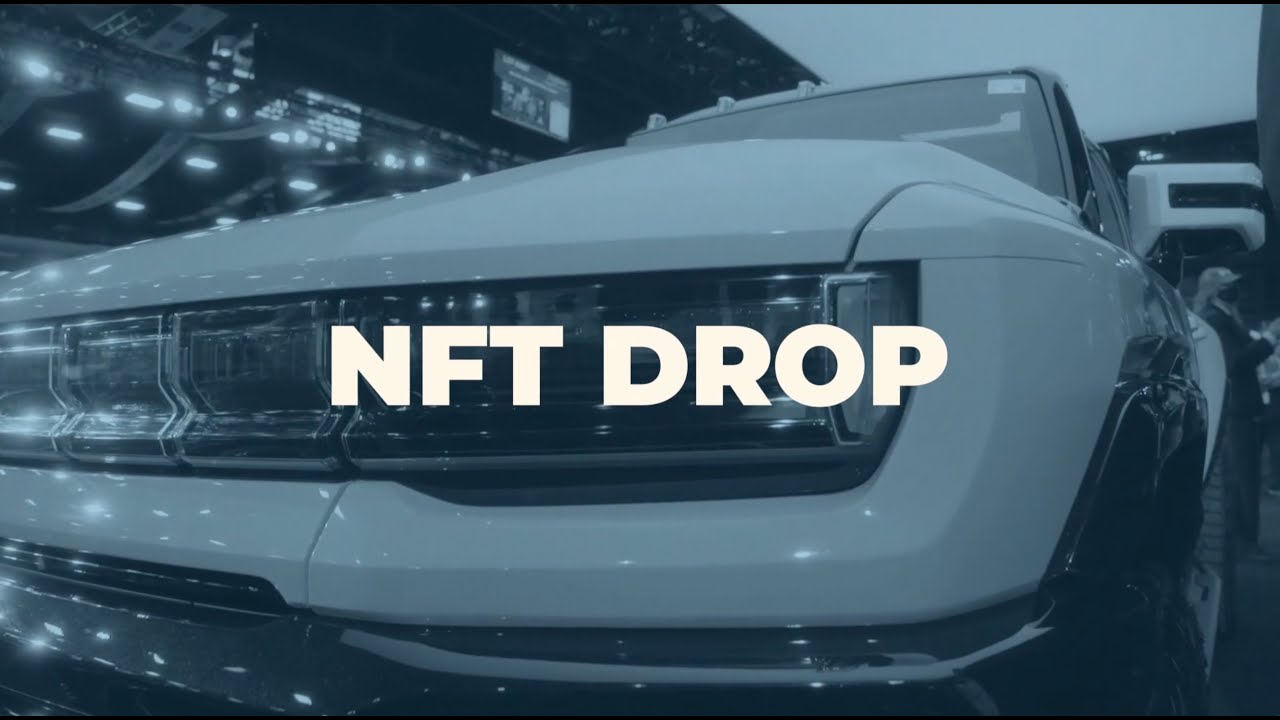 NFT Drop - Sale of the 2022 @gmc HUMMER EV Edition 1 VIN 001- BARRETT ...
