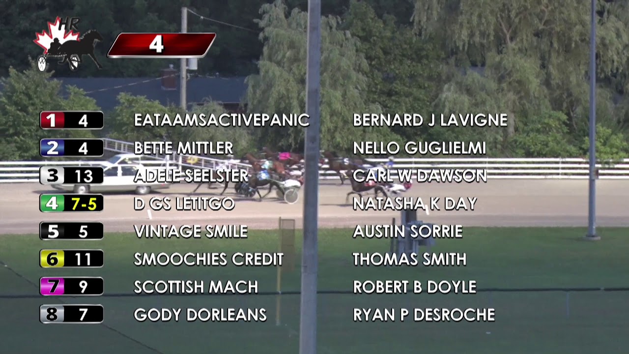 Hanover Raceway - August 31st, 2019 - Race 4 - YouTube