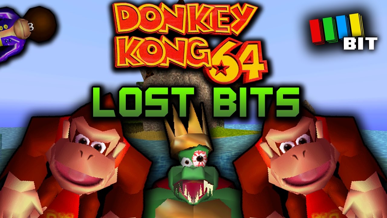Donkey Kong 64 LOST LEVELS, DK 64 Test Room | TetraBitGaming [Lost Bits ...