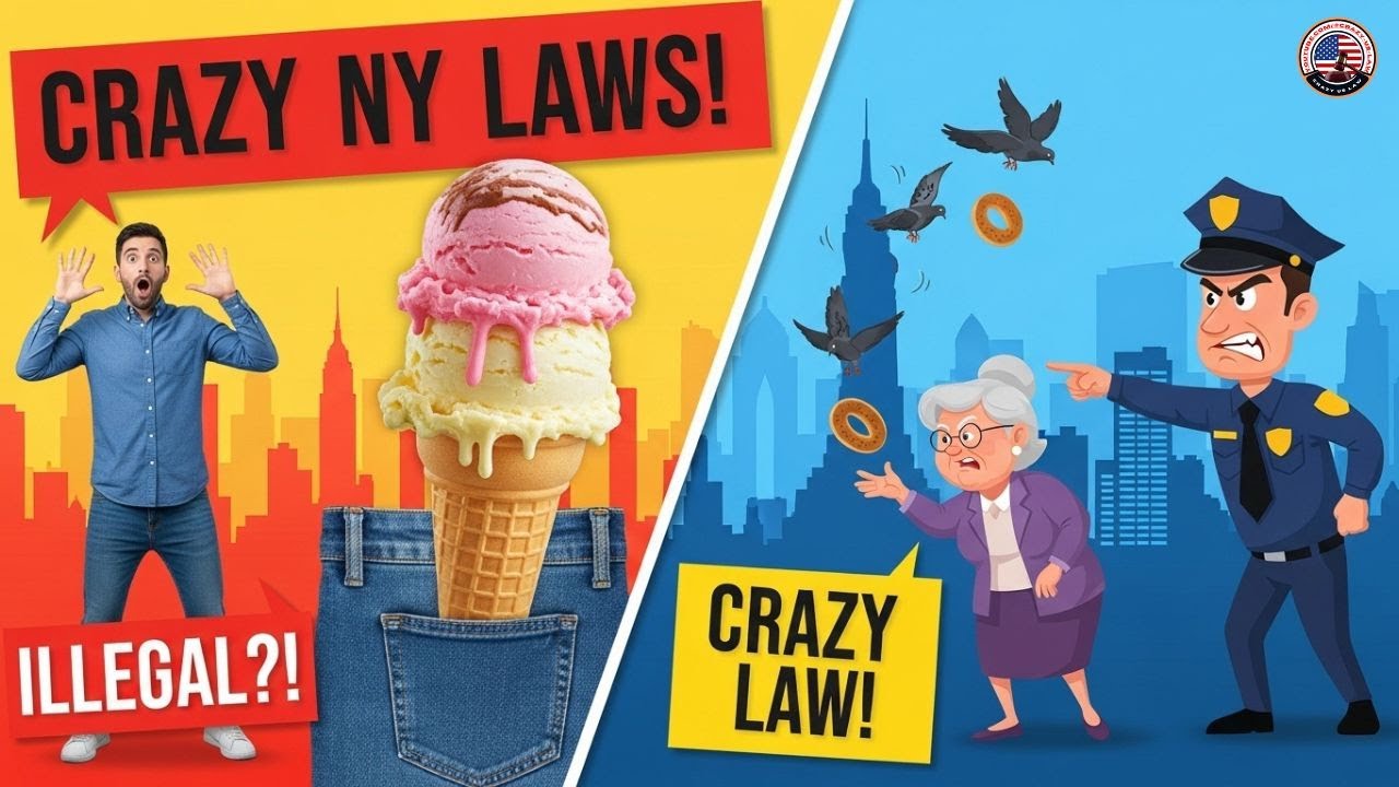 7 Dumb Laws in New York That Actually Exist 🤯 | Crazy US Law - YouTube