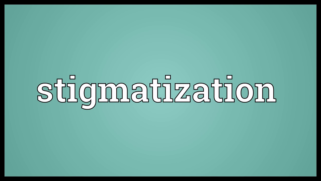 Stigmatization Meaning | Wordogram - YouTube