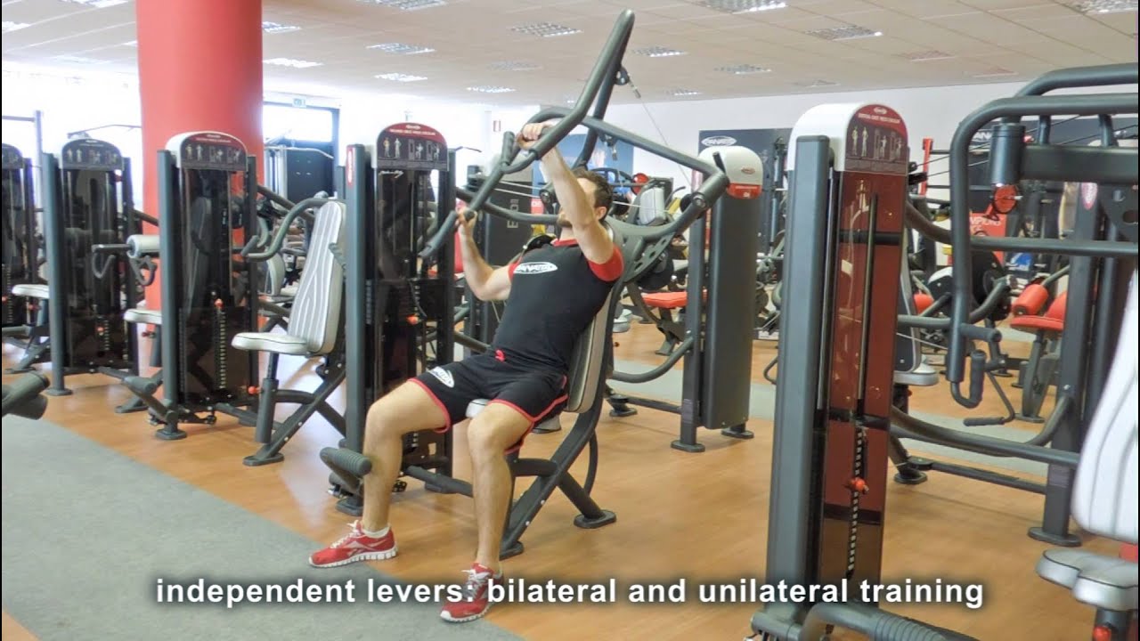Panatta Fit Evo - Inclined Chest Press Circular - YouTube