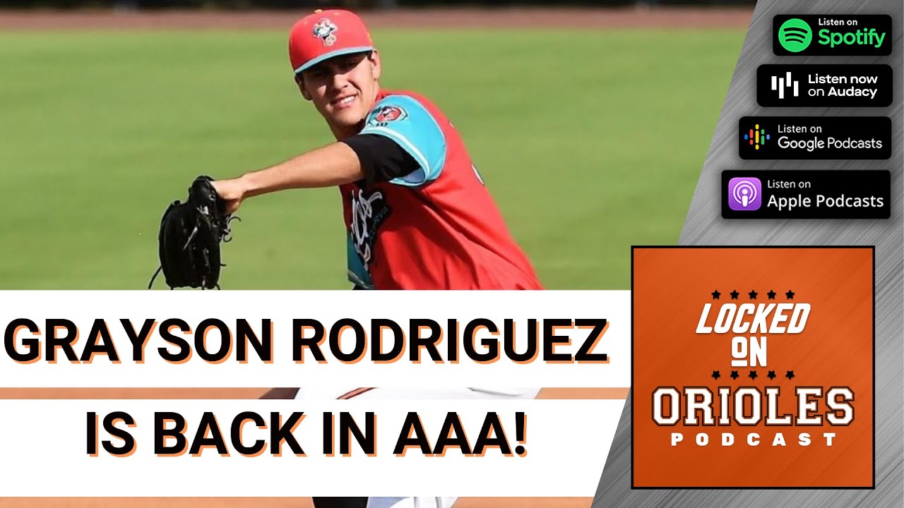 Orioles News & Notes: Grayson Rodriguez back in Norfolk, Cam Gallagher ...