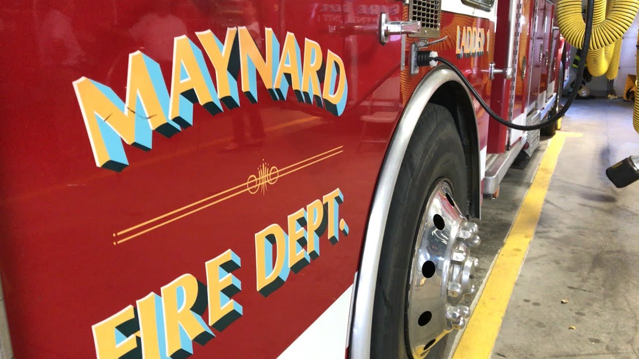 GET TO KNOW: Anthony Stowers, Chief of Maynard Fire Department - YouTube