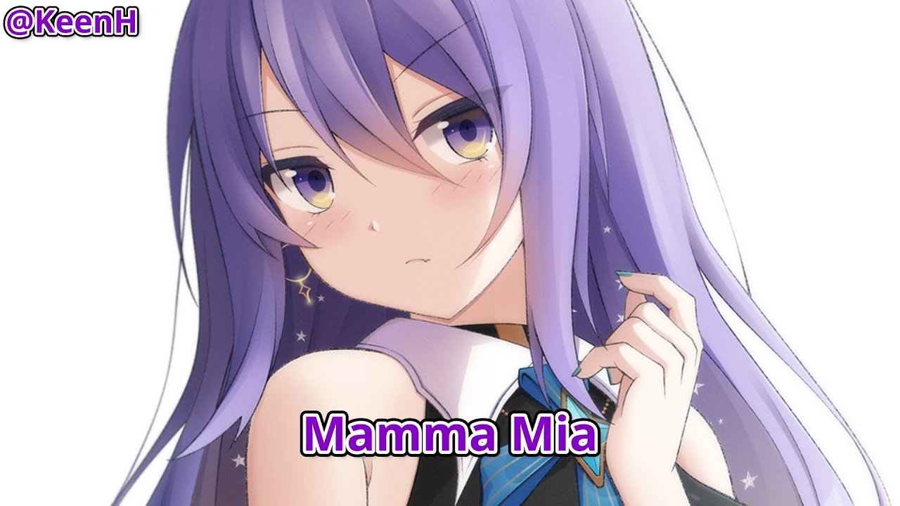 Mamma Mia (ABBA) / Moona karaoke / [Moona Hoshinova | HoloID] - YouTube