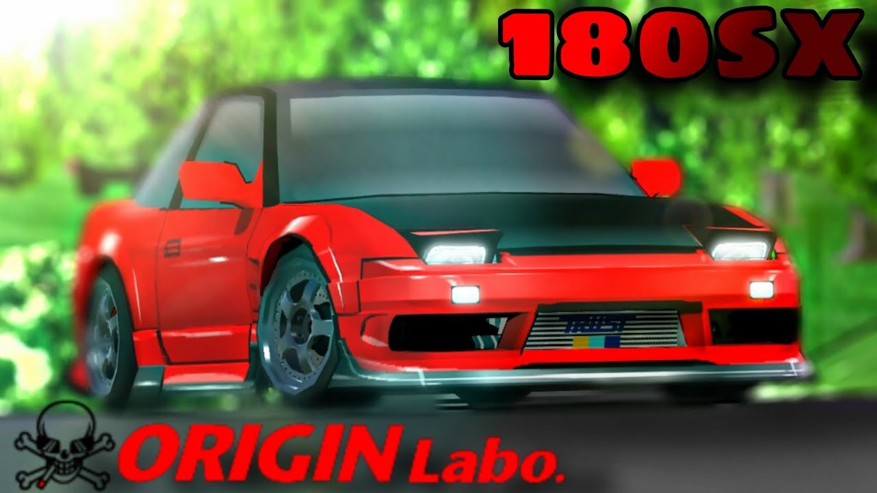 Origin Labo 180SX High Detail Livery - FR Legends [ Front and tail ...