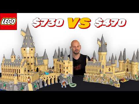 Which LEGO Hogwarts Castle is actually better? Full Comparison