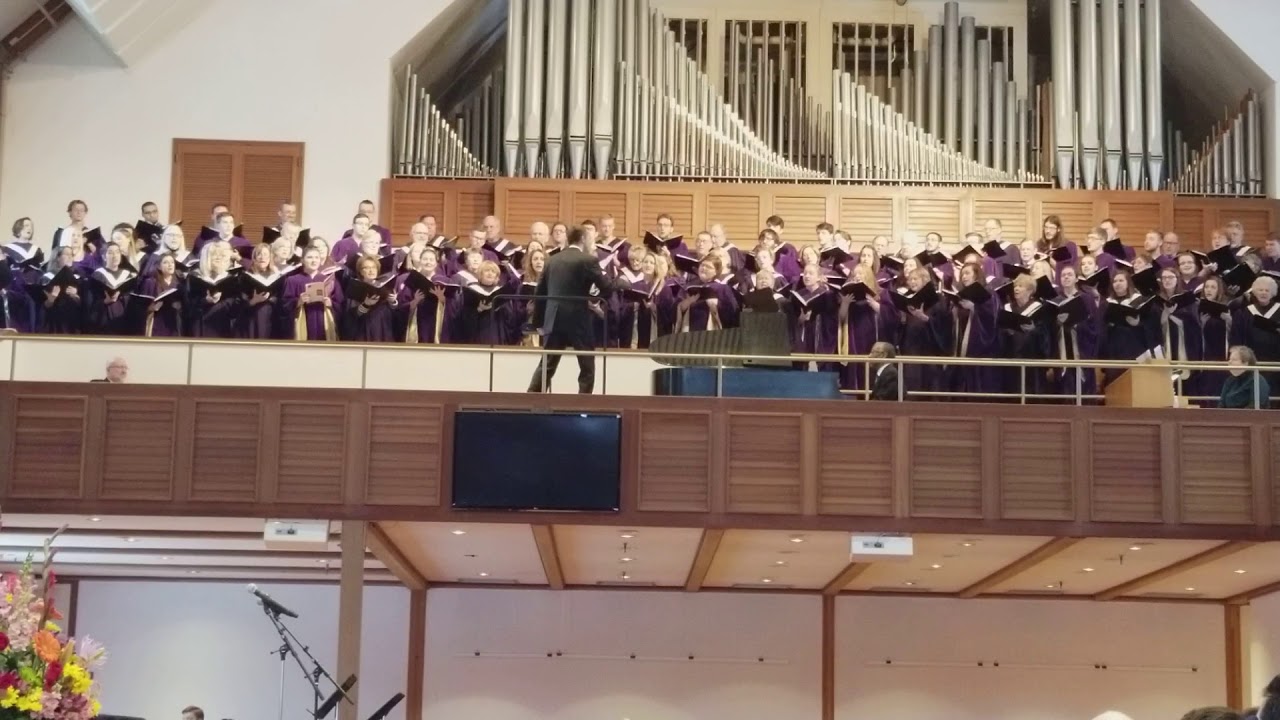 Hallelujah Colonial Church and Northwestern choir - YouTube