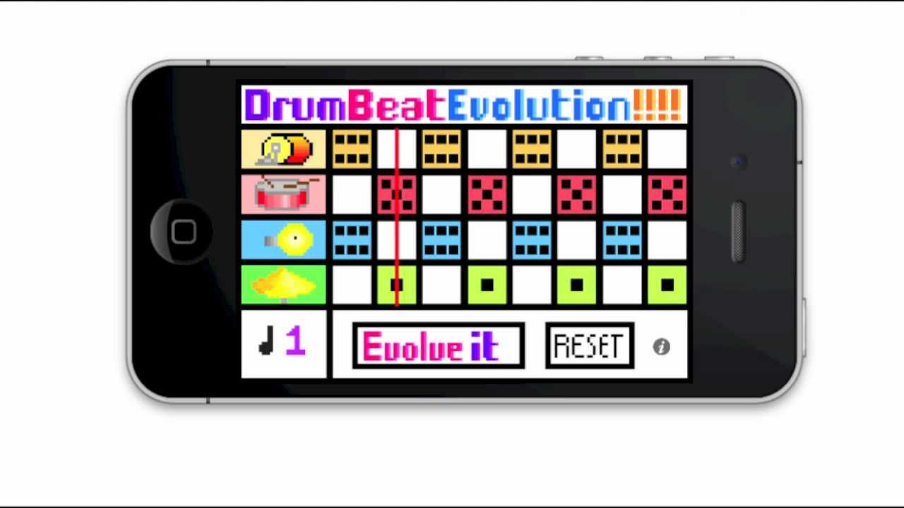 new iPhone game Drum Beat Evolution - YouTube