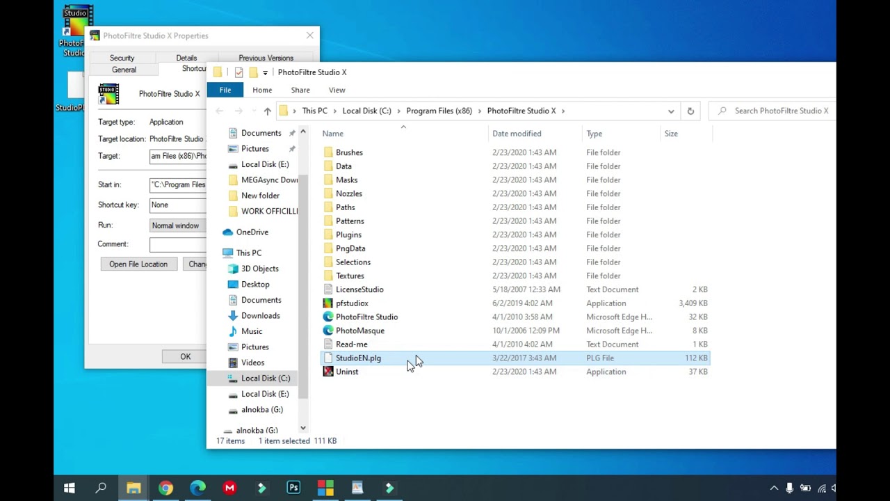 PhotoFiltre Studio X 10 - YouTube